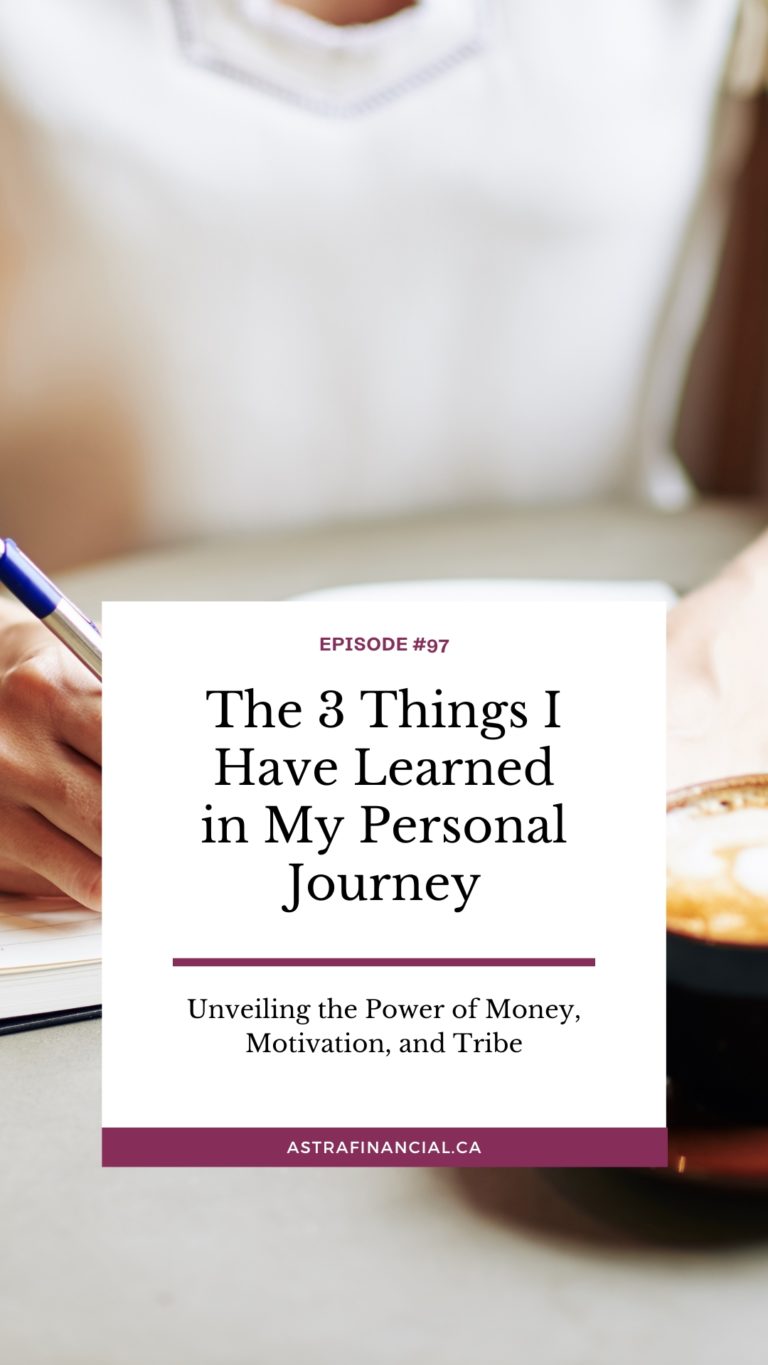 The 3 Things I Have Learned in My Personal Journey